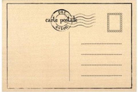 Carte postale sonore